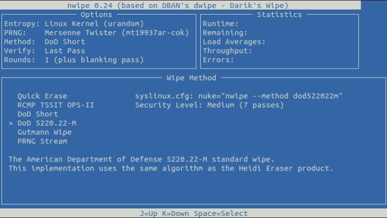 Installing Nwipe on Ubuntu Desktop / Creating a DBAN workstation – The ...